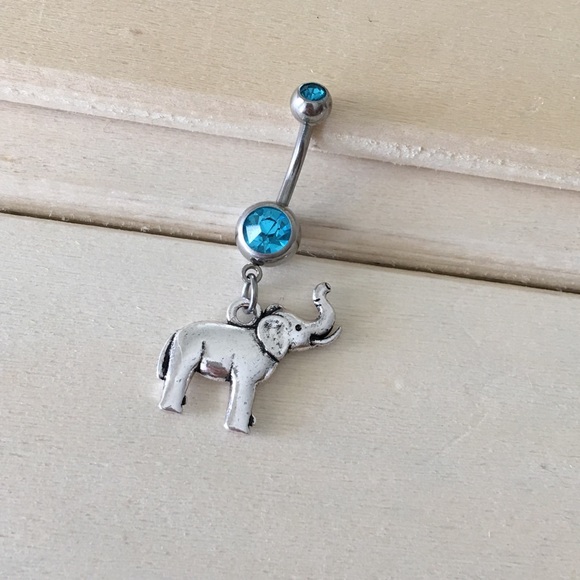 Jewelry | Lucky Elephant Belly Button Ring | Poshmark